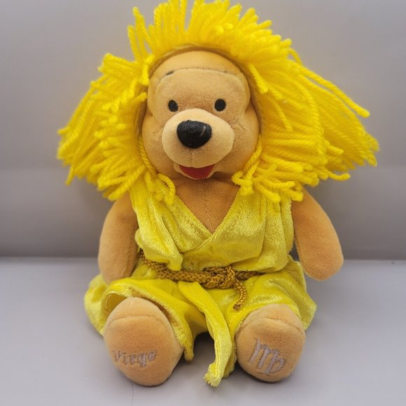 Winnie the Pooh | Toys | Winnie The Pooh Zodiac Horoscope Virgo Bean ...